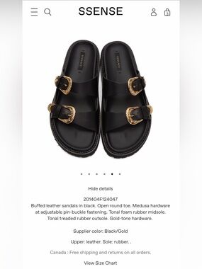 Versace | Shoes | Versace Barocco Western Sandals In Black | Poshmark